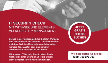 Vulnerability Check - GRATIS! - LOIDL Consulting & IT Services
